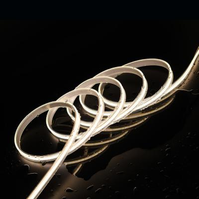 China 8MM PCB Width Flexible COB LED Light Strips with 480 LEDs and CE RoHS UL Certification for sale