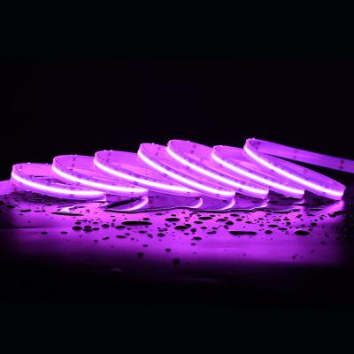 China Led strip light 16w high quality 3M tape colorful smart 5m 12v 24v rgbw cob led strip for sale