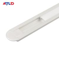 China 1606B Aluminum lighting strips profile Thin Strip Spot Light Profile stair Decorative Linear for sale