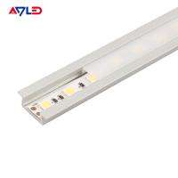 China 1606B Aluminum lighting strips profile Thin Strip Spot Light Profile stair Decorative Linear for sale