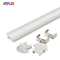 China 11mm pcs borad  15.8*6.7mm Led Strip Light Aluminum Profile Easy Installation Led Aluminum for sale