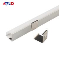 China LED Strip Profile Channel Light Diffuser Corner Extrusion Channel LED Aluminium Profile for LED Strip for sale