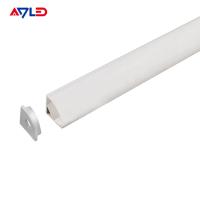 China 16*16mm Hanging led aluminum anodized aluminum extrusion led profile surface corner mounted led light strip profile for sale