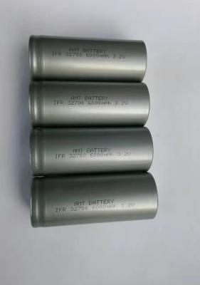 China LFP 32700 Lifepo4 Battery 6000mah 3.2V 2000 Times Cylindrical Lithium Ion Cell for sale