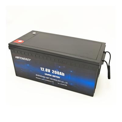 China AMT 12.8V 200Ah 2560Wh Energy Storage System Battery Lifepo4 Prismatic For Home for sale