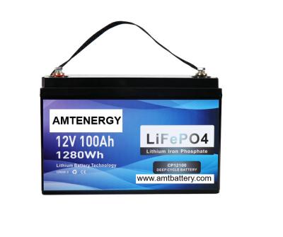 China Durable Marine Deep Cycle Lithium Battery 1200Wh To 3600Wh 12V100Ah Prismatic Cell for sale