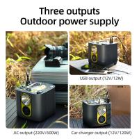 China 4S8P 600W Portable Backup Power Station Car Jump Starter Generator With Led Light for sale
