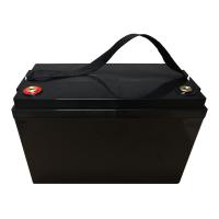 China 1280Wh 12V 100Ah LiFePO4 Li Ion Battery LED Power Show DC5521 Port M8 Bolt Head for sale