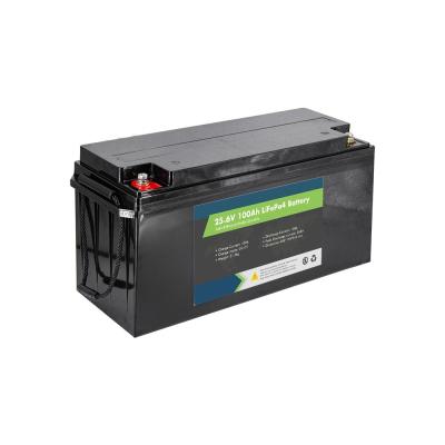China 24V 100Ah LiFePO4 Deep Cycle Prismatic Batteries 2400wh Series Connection Battery for sale