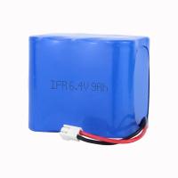 China UPS 6.4V 9Ah 2000 Cycles Rechargeable Lifepo4 Battery For Solar Energy Storage for sale