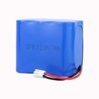 China LiFePO4 12.8V 7Ah 2000 Times Cylindrical Lithium Ion Battery Pack For Electric Car for sale