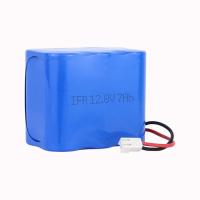 China LiFePO4 12.8V 7Ah 2000 Times Cylindrical Lithium Ion Battery Pack For Electric Car for sale