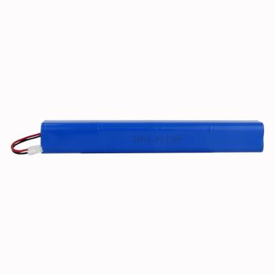 China IEC62133 6.4V 12Ah 18650 Rechargeable LiFePO4 Battery For Backup Power for sale