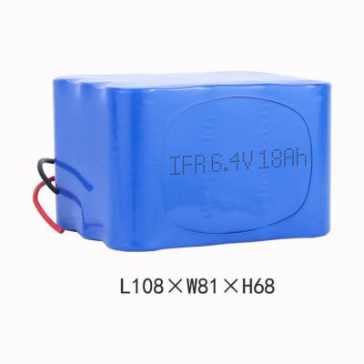 China LiFePO4 6.4V 18Ah 21700 Cylindrical Lithium Ion Battery For EV PHEV for sale