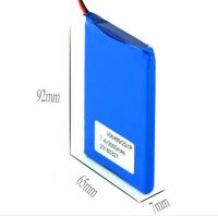China 92*65*7mm 800 Times Polymer Li Ion Battery 7.4 V 3000mah for sale