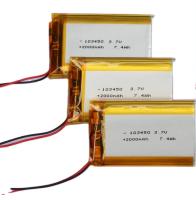 China MSDS 2000mAh 3.7V Polymer Li Ion Battery PDA Tablet PC Ebook MID Headset Battery for sale