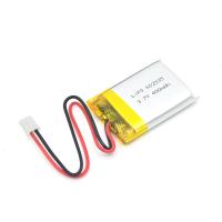 China OEM 400mAh 602535 3.7V Lithium Polymer Ion Battery For MP3 Player for sale