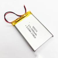 China 3.7V 2500mAh Rechargeable Polymer Li Ion Battery 505573 5.0*55.0*73.0mm for sale