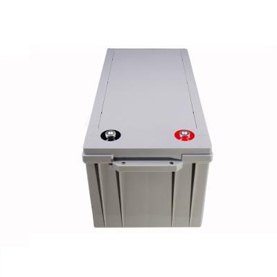 China Sealed 12V 200A LiFePO4 Fishing Marine Boat Battery SGS Iron Or Plastic Shell for sale