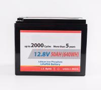 China 26650 4S16P 640Wh 12.8V 50Ah LiFePO4 Lithium Battery For Home Power for sale