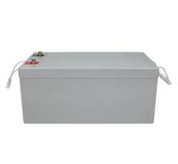 China Gray 12.8V 2560Wh 12V 200AH Lifepo4 Battery M8 Terminal For Solar Power System for sale
