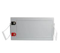China Gray 12.8V 2560Wh 12V 200AH Lifepo4 Battery M8 Terminal For Solar Power System for sale