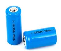 China 3.7V 700mAh Rechargeable Battery 16340 Li Ion Deep Cycle Battery GBT18287 for sale