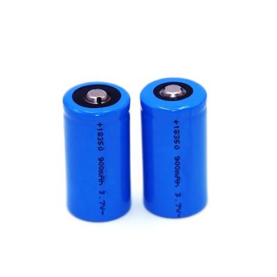 China 3.7V 900mAh 18350 Single Cell Batteries for sale