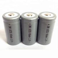 China 3.7V 900mAh 18350 Single Cell Batteries for sale