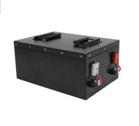 China 116.8 Lbs 2000 Times 48V 100Ah LiFePO4 ATV Forklift Golf Cart Battery Pack for sale