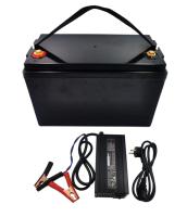 China 12V 100Ah Rechargeable LiFePO4 UN38.3 Lithium Battery 4000 Cycles 352*174*190mm for sale