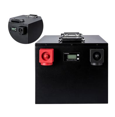 China TUV 24V 200Ah 5kwh LiFePO4 AGV Lithium Battery For Golf Car Limousine for sale