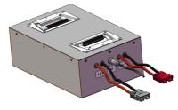 China 960Wh 24V 40Ah LiFePO4 AGV Lithium Battery Electric Folklift Battery 6000 Cycles for sale