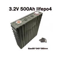 China Rechargeable Lithium Iron Phosphate Battery Cell 500Ah 3.2V For Telecom Station for sale