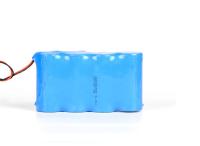 China Flat Top 2S2P 32650 13000mAh 6.4V Solar Light Battery Pack 130*33*72MM for sale