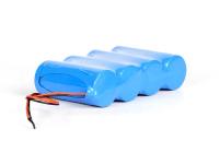 China Flat Top 2S2P 32650 13000mAh 6.4V Solar Light Battery Pack 130*33*72MM for sale