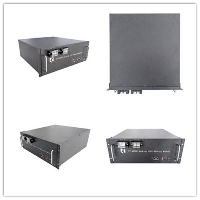 China IP67 48V100AH LiFePO4 Long Life Lithium Ion Battery For Telecom Solar Energy Storage for sale
