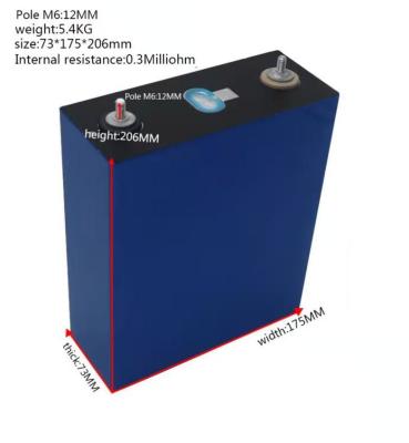 China 3.2v 302Ah Deep Cycle Prismatic Cell Battery Pack LiFePO4 For Solar Energy System for sale