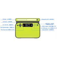 China 19.2V 27Ah 518Wh Solar Portable Power Station Emergency Electrical Generator 500W for sale