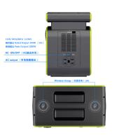 China 19.2V 27Ah 518Wh Solar Portable Power Station Emergency Electrical Generator 500W for sale