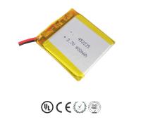 China UL1642 453335PL Polymer Li Ion Battery 400mAh 3.7V for sale