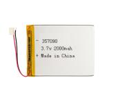 China 357090 Polymer Li Ion Battery 2000mAh 3.7V For RC Helicopter for sale