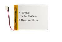 China 357090 Polymer Li Ion Battery 2000mAh 3.7V For RC Helicopter for sale