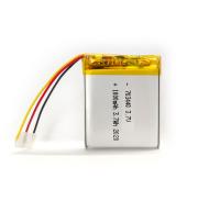 China 3.7V 1000mAh Rechargeable Li Polymer Battery 703440 for sale