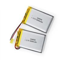 China 3.7V Li-ion Polymer Rechargeable Battery 104058 3000mAh for tablet PC Power Bank for sale