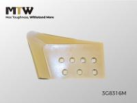 China 3G8316 HCEB End Bit 32×333×549 7 Holes Heavy Duty Bulldozer End Bit for sale