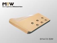 China 6Y-4410 HCEB End Bit 32×305×495 6 Holes Heavy Duty Bulldozer End Bit for sale