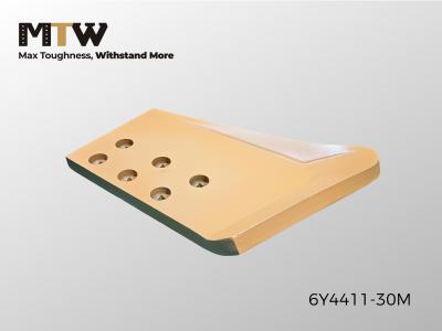 China 6Y-4411 HCEB End Bit 32×305×495 6 Holes Heavy Duty Bulldozer End Bit for sale