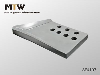 China 8E-4197 HCEB End Bit 50×405×610 7 Holes Heavy Duty Bulldozer End Bit for sale