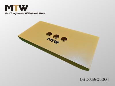 China 03D7390L001 End Bolt-On Cutting Edge 3 Holes Heavy Duty Blade for sale